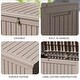 Outdoor Patio Storage Resin Lockable Deck Box - Bed Bath & Beyond ...
