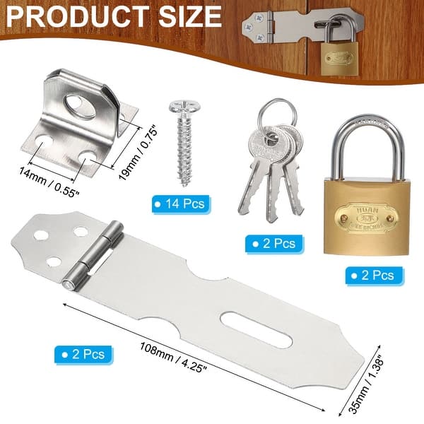 hasp lock screwfix