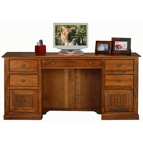 Talon Brands Executive Office Desk Solid Wood - Bed Bath & Beyond ...