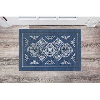 JANIE BLUE Doormat By Kavka Designs - Bed Bath & Beyond - 33584930