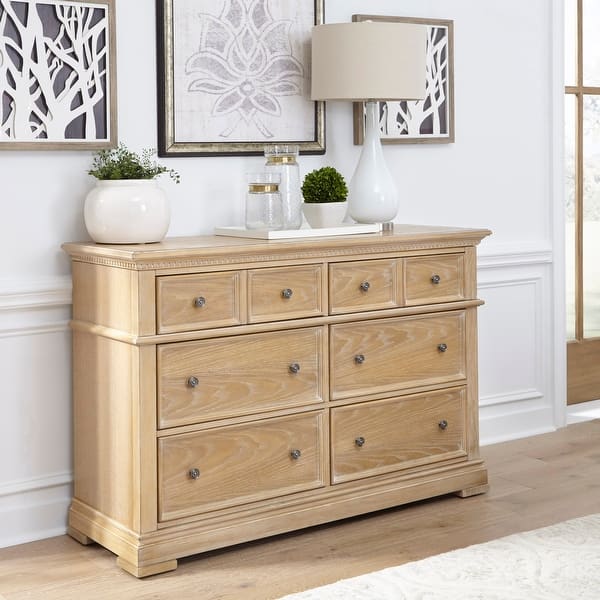 Manor House Contemporary White Oak Dresser by homestyles - Bed Bath ...