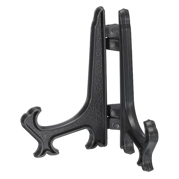 2.3 Inch Display Stand Holders Display Pictures PS Plastic Black Pack ...