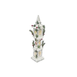 Christmas Led Snow Covered Snowflake Lamp Post 24" - Bed Bath & Beyond ...