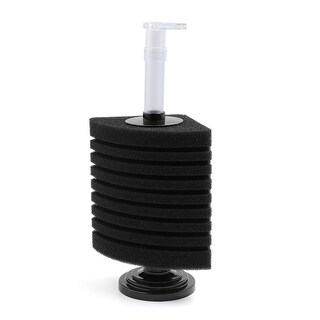 Black Aquarium Bio Sponge Pre-Filter Filter Cartridge for 350L / 35GAL ...