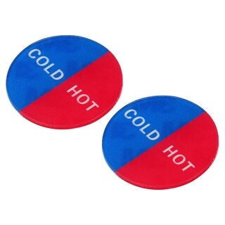 Self Stick Cold/Hot Water Label, Acrylic Waterproof Adhesive Sticker ...