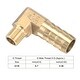 Brass Hose Barb Fittings Elbow Right Angle Pipe Connector with ...