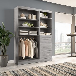 Pur 61W Closet Organizer System by Bestar - Bed Bath & Beyond - 37701166