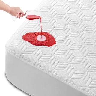 Waterproof Mattress Protector, Cooling Mattress Pad Cover ,3D Air ...