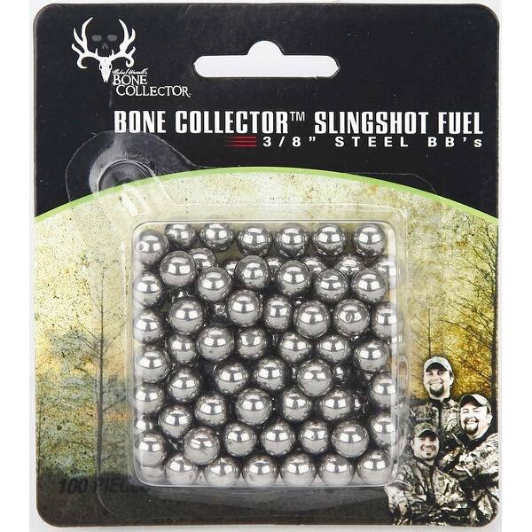 Gamo 611174954 gamo bone collector slingshot fuel 3/8 steel bb 100 ...