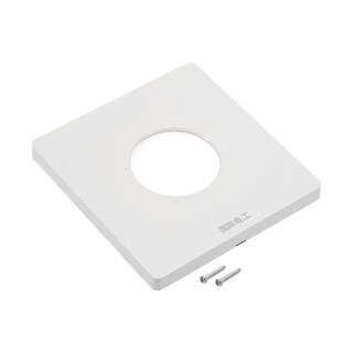 Grommet Wall Plate PC Decoration Wall Panel with 1.5 Inch Cable Through ...