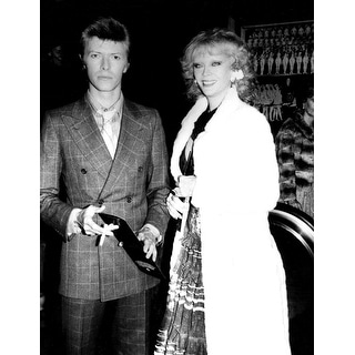 David Bowie and Monique van Vooren Photo Print - Bed Bath & Beyond ...