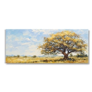 Stupell Sycamore Tree in Field Canvas Wall Art Design By Gina Kelly ...