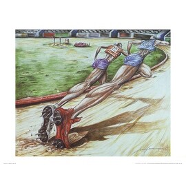 ''The Extra Mile'' by Levon Lewis African American Art Print (18 x 24 ...