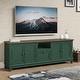 Rustic 72-Inch TV Stand with Adjustable Shelves, Hidden Storage - 72 ...
