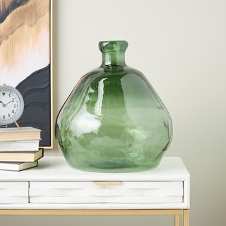 bubble vase green