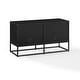 Crosley Enzo Medium Record Player Stand With Vinyl Storage - Bed Bath ...