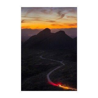 Tucson Arizona Santa Rita Mountains Night Drive Art Print/Poster - Bed ...