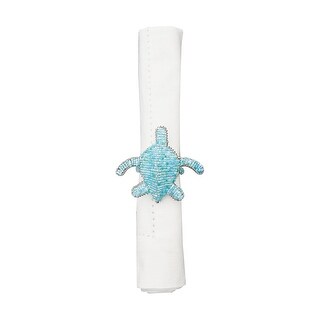 Beaded Turtle Napkin Ring Set of 6 - Set of 6 - Bed Bath & Beyond ...