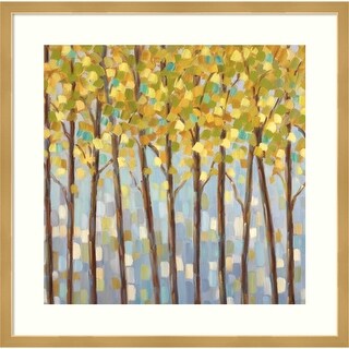Glistening Tree Tops by Libby Smart 21-inch x 21-inch Framed Wall Art Print - Bed Bath & Beyond ...