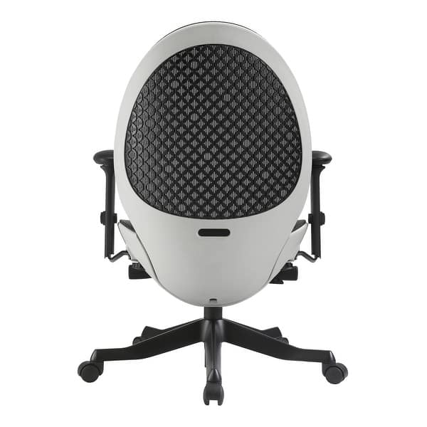 Ergonomic Aesthetic Shell-Shaped Back Height Adjustable Executive ...