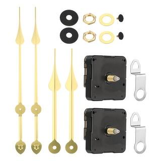 2Set Quartz Clock Movement 18mm Shaft Length Fit for 7-8mm Dial Thick ...