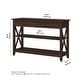 Key West Console Table with Drawers and Shelves by Bush Furniture - Bed ...