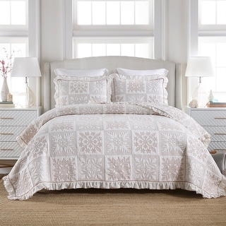 MarCielo 3 Pc Cotton Lightweight Quilt Set TJ - Bed Bath & Beyond ...