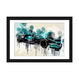 iCanvas "Aston Martin Amr21 2021 Front View Exterior Formula" by Sissy ...