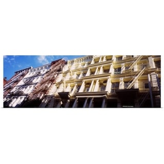 "Fire Escapes and Architecture SOHO New York NY" Poster Print - Bed ...