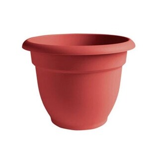 Fiskars 20-56508BR Ariana Planter, 8", Brick Red - Bed Bath & Beyond ...
