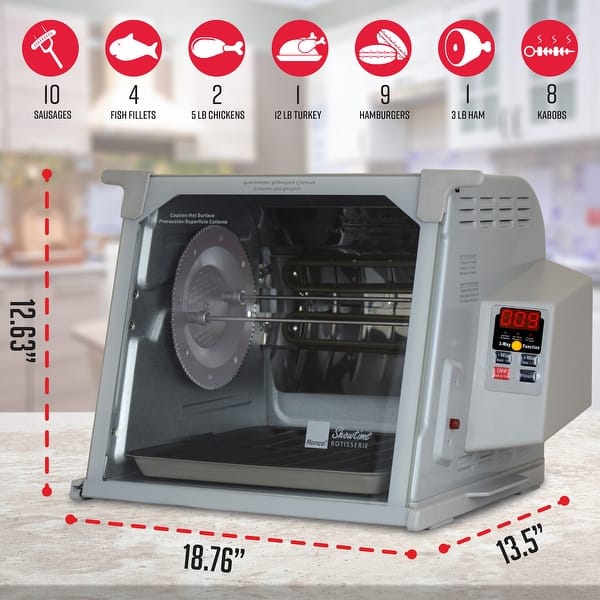 Ronco Digital Showtime Rotisserie, Platinum Edition - Bed Bath & Beyond ...