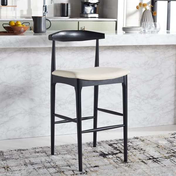 SAFAVIEH Lionel Retro 30-inch Bar Stool - 22 in. W x 21 in. D x 42 in ...