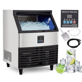 Commercial Ice Maker Machine 440lbs/24H with 88lbs Ice Storage - Bed ...