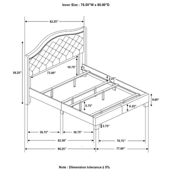 Sonoma Transitional Fabric Upholstered Wingback Bed - Bed Bath & Beyond ...