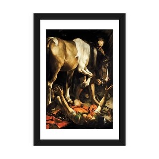 iCanvas "The Conversion of St. Paul, 1601 " by Michelangelo Merisi da ...