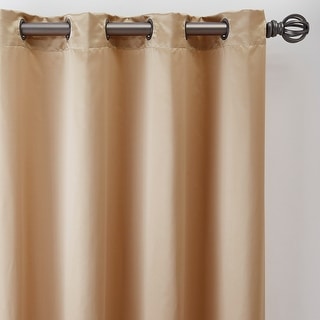 Silken Room Darkening Window Panel - Bed Bath & Beyond - 38036588