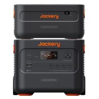 Jackery - Explorer 2000 Plus Portable Power Station with Battery Pack ...