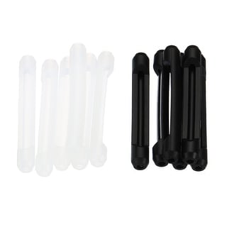 6pair Glasses Temple End Tips Eyeglass Arms Sleeve Ear Sock Black ...