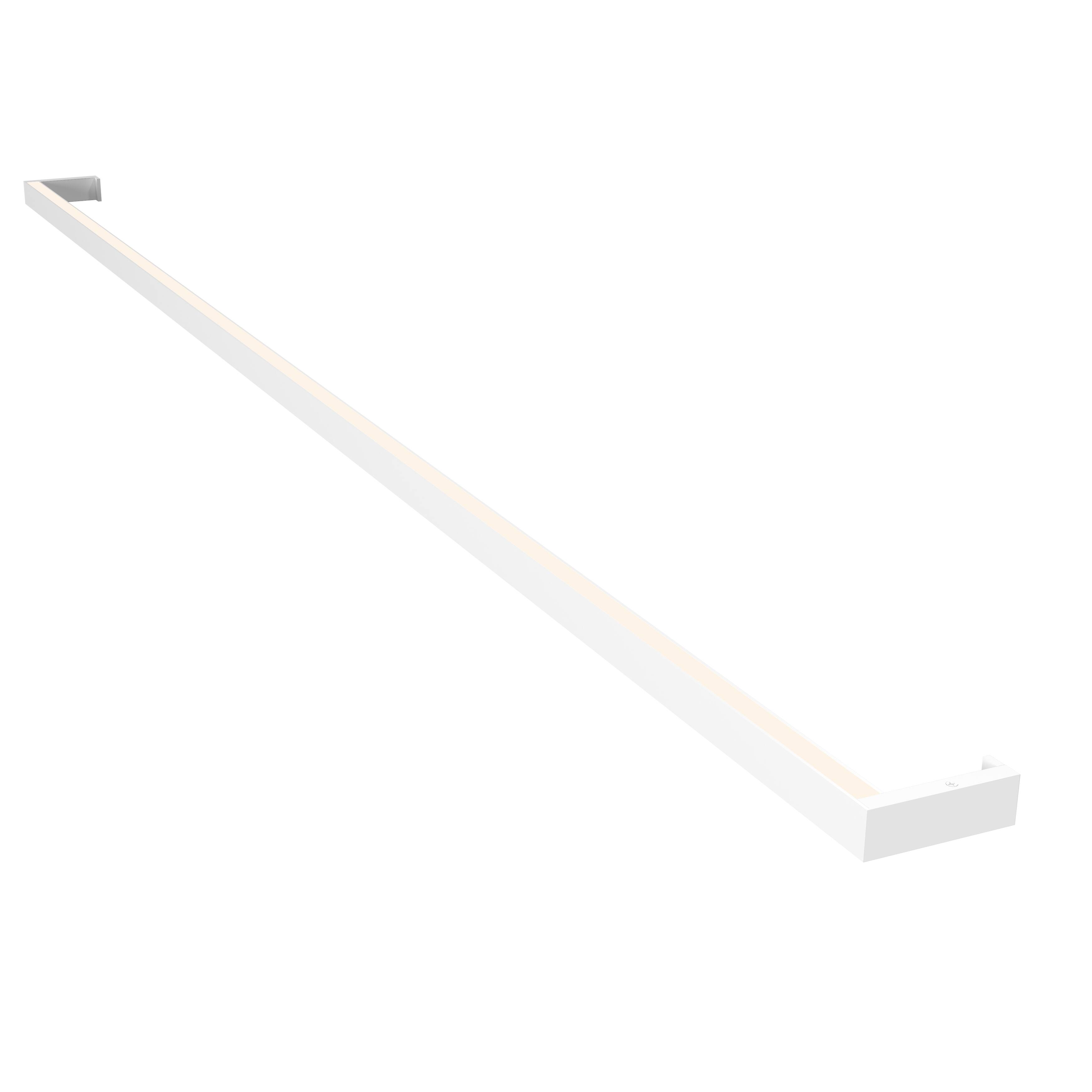 Thin-Line ADA Bright Satin Aluminum 72-inch One-Sided LED Wall Bar ...