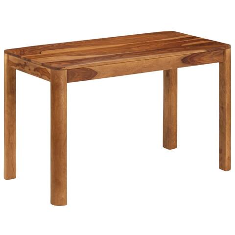 vidaXL Dining Table Kitchen Table Dining Room Dinner Table Solid Wood ...