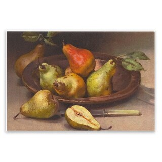 Stupell Classic Pears Still Life Wall Plaque Art Design By Tina Higgins ...
