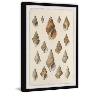 'Handful of Shells' Framed Painting Print - Bed Bath & Beyond - 36273129
