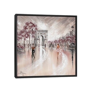 iCanvas "Vintage Flair, Paris II" by Isabella Karolewicz Framed - Bed ...