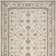 HomeRoots 8' x 10' Cream Floral Distressed Area Rug - 8' x 10' - Bed ...