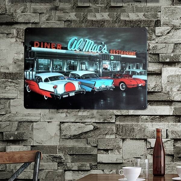 Retro Metal Sign Tin Poster Car Wall Art Picture Plaque Tavern Pub Bar ...