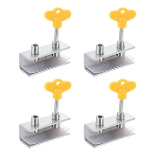 4pcs 11/16" Window Lock Sliding Door Security Stopper w Keys - Bed Bath ...