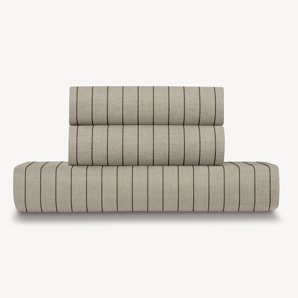 Ella Jayne French Linen Cotton Duvet Cover 3-Piece Set - On Sale - Bed ...