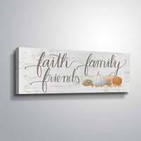Beautiful Bounty Sign III Gallery Wrapped Canvas - Bed Bath & Beyond ...
