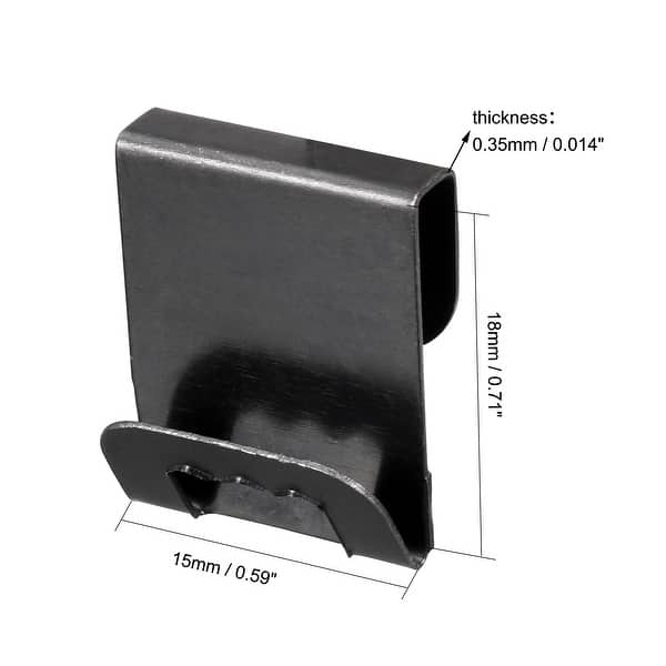 Photo Frames Hanger Hooks, 0.35mm Thick S-shaped Metal Wall Mount Clips ...