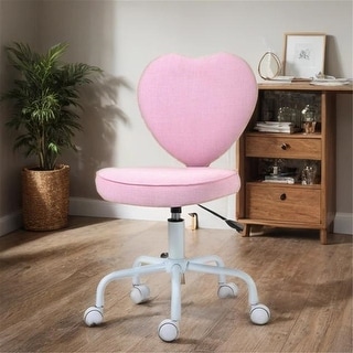 Heart Love Shaped Back Design Office Chair with Adjustable Height - Bed ...